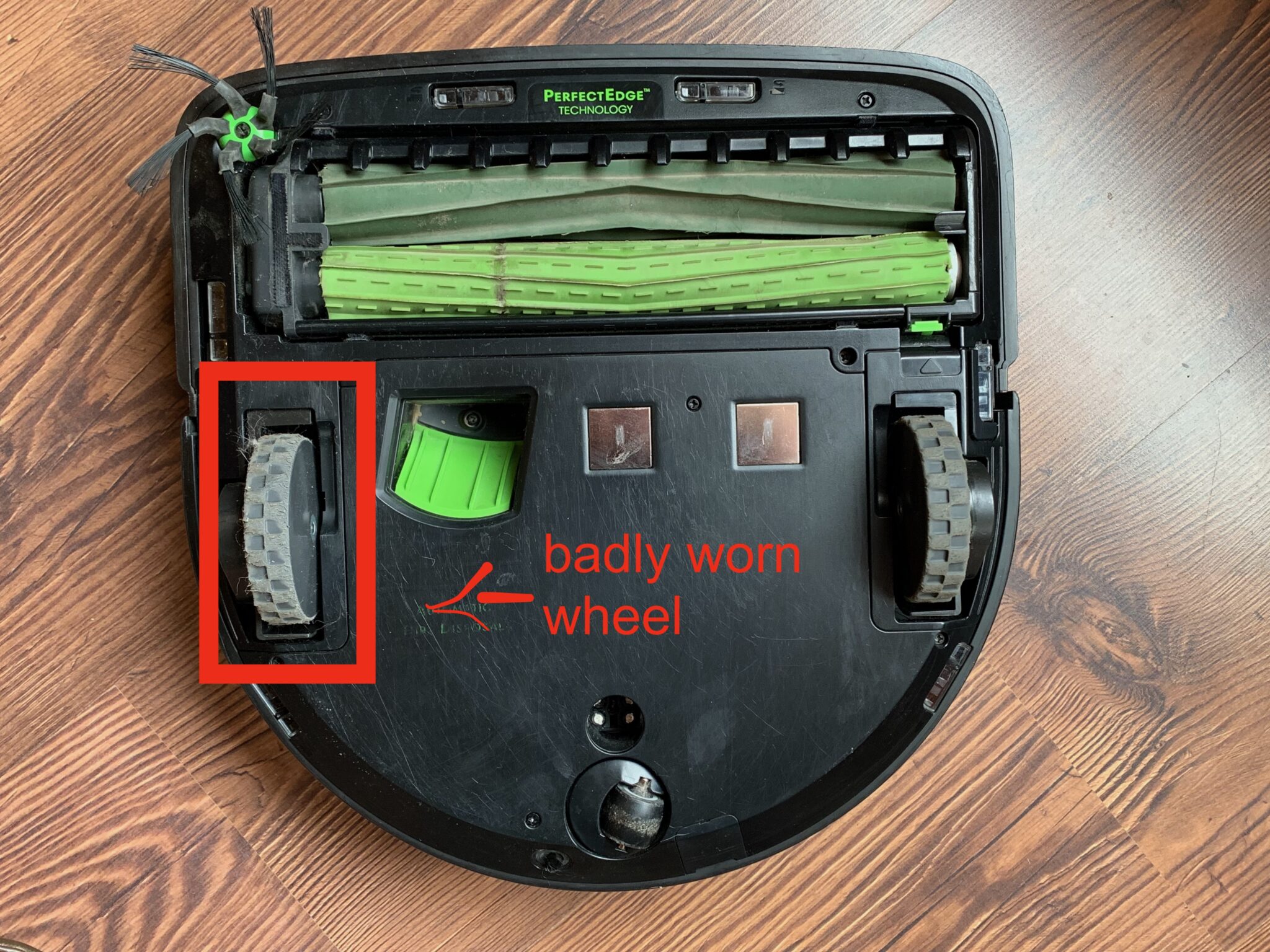 The wheels on the Roomba go (not very) ’round and ’round… – Ubergeek ...